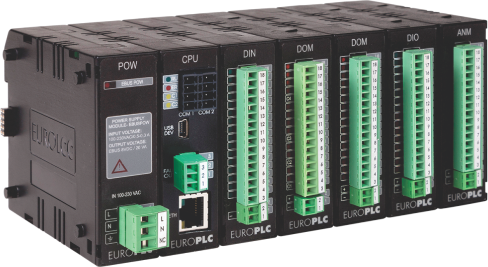 Modular Series Of Programmable Logic Controller EUROICC